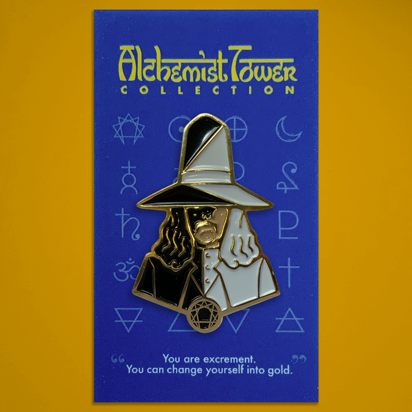 Alchemist Tower - "The Alchemist" Enamel Pin – Cult Legacy