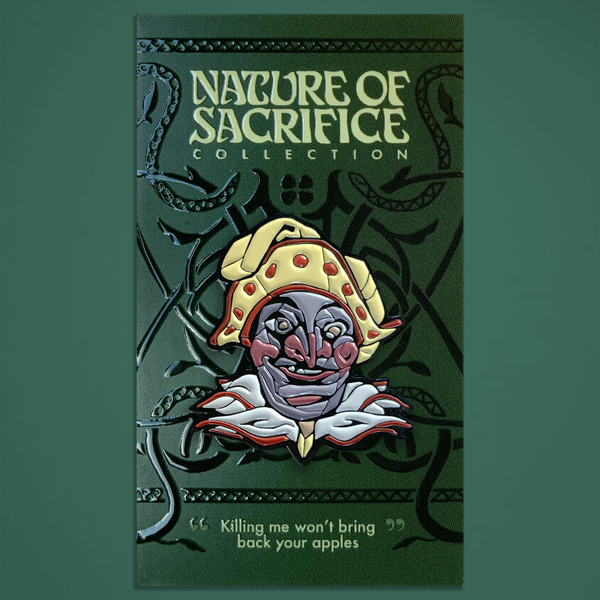 Nature of Sacrifice - "Fool" Enamel Pin – Cult Legacy